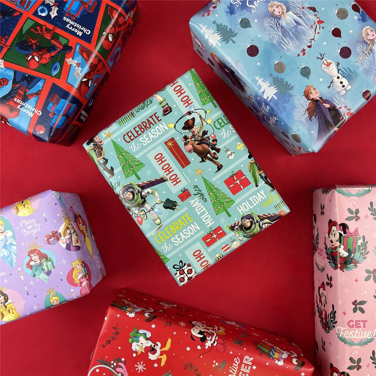 Christmas Toy Story Wrapping Paper 70cm X 5m Each | Woolworths