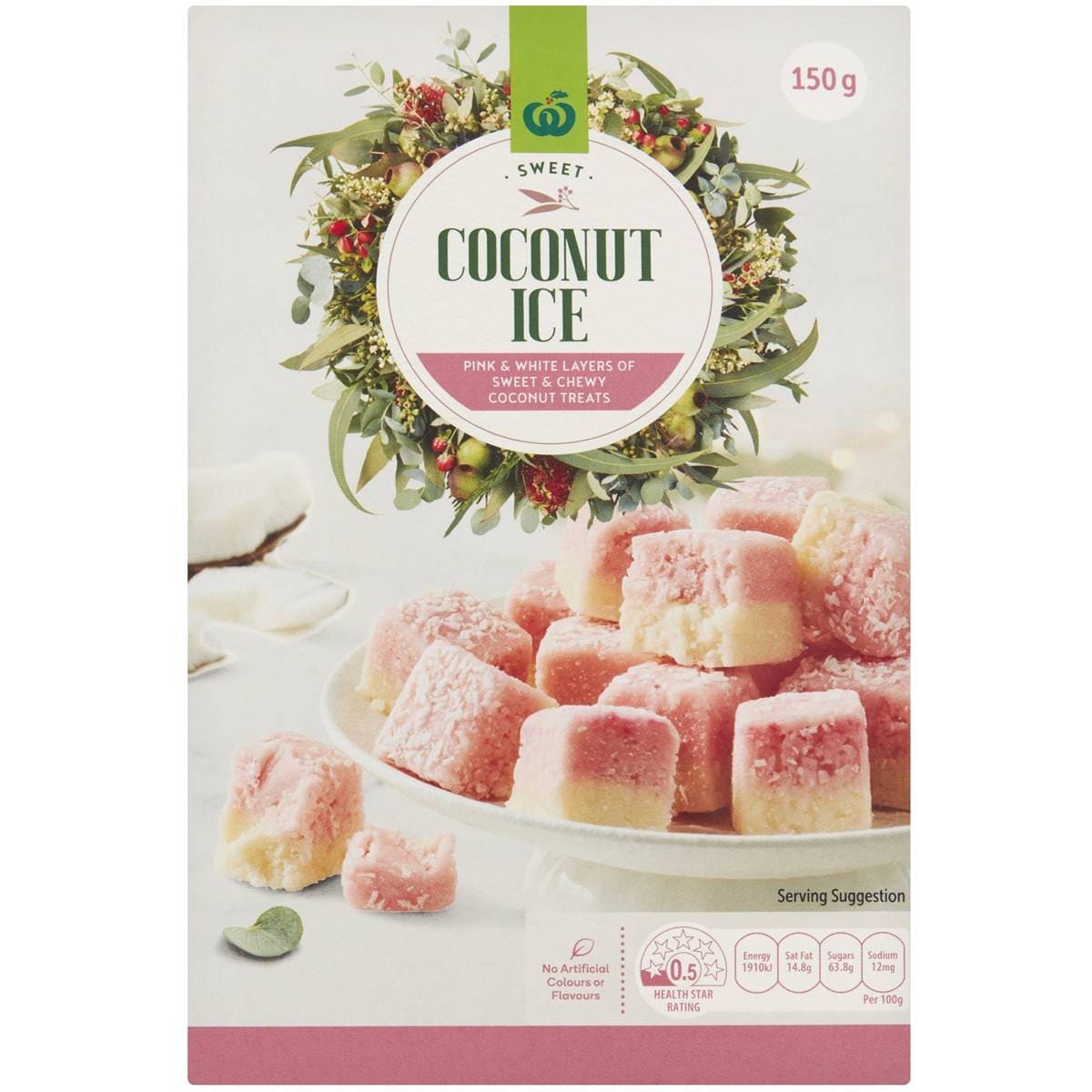 Woolworths Coconut Ice 150g | Woolworths