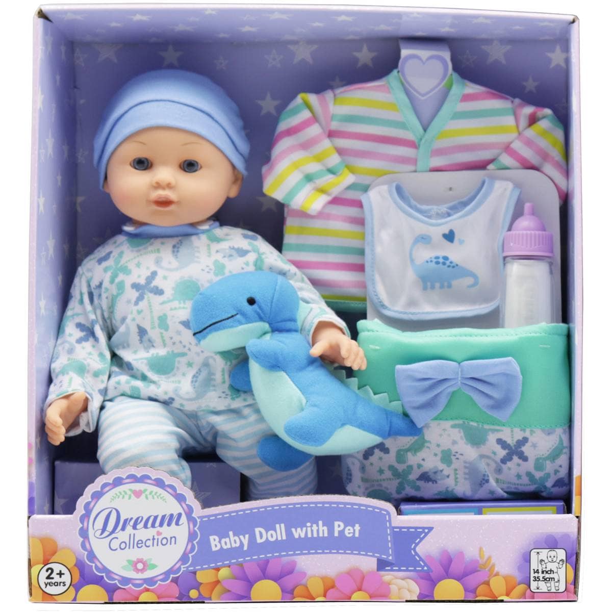 Woolworths Baby Doll With Plush Pet & Accessories Assorted Each ...