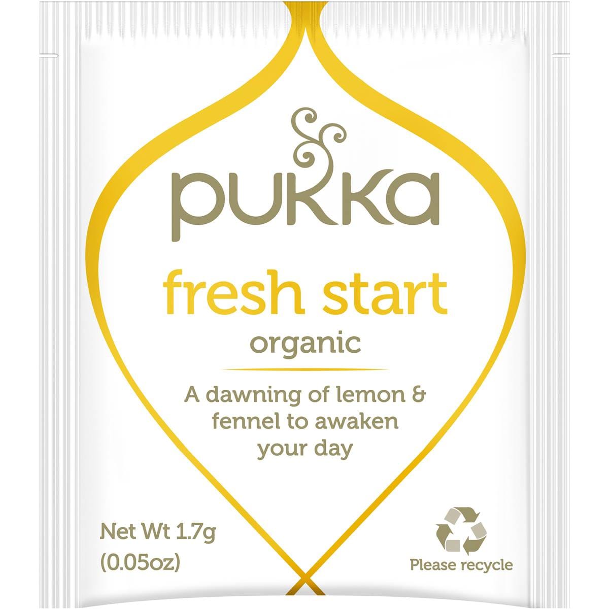 Pukka Fresh Start Organic Tea Bags 20 Pack | Woolworths