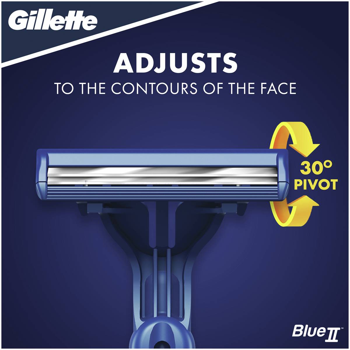 Gillette Blue 2 Pivot Plus Disposable Razors 20 Pack | Woolworths