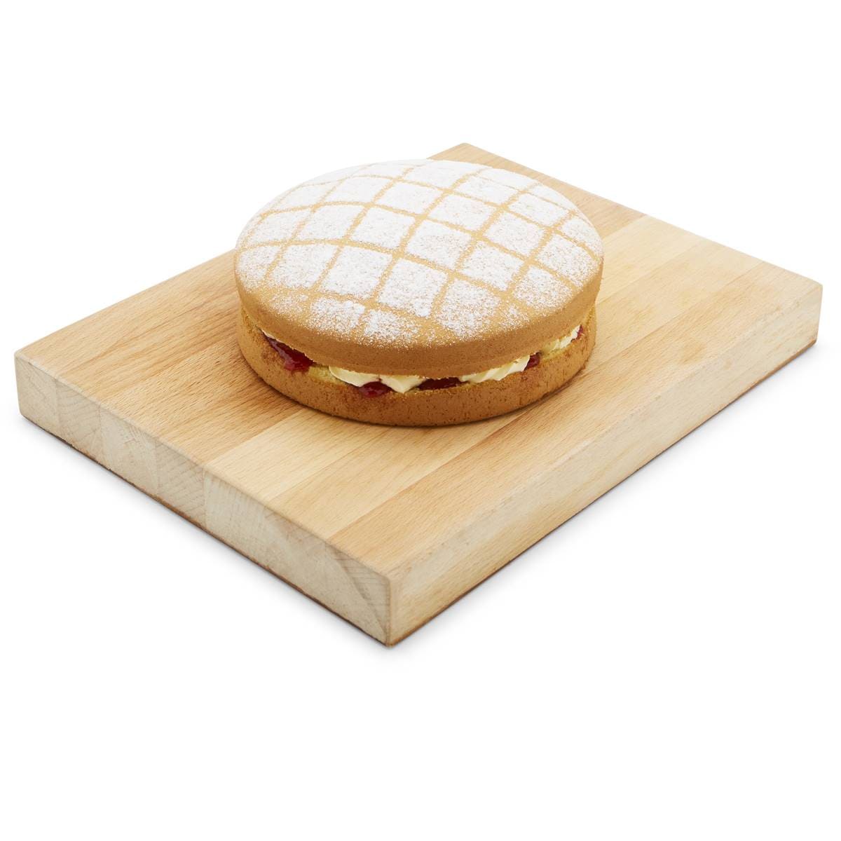 Woolworths Sponge Fresh Cream & Jam Cake Each | Woolworths