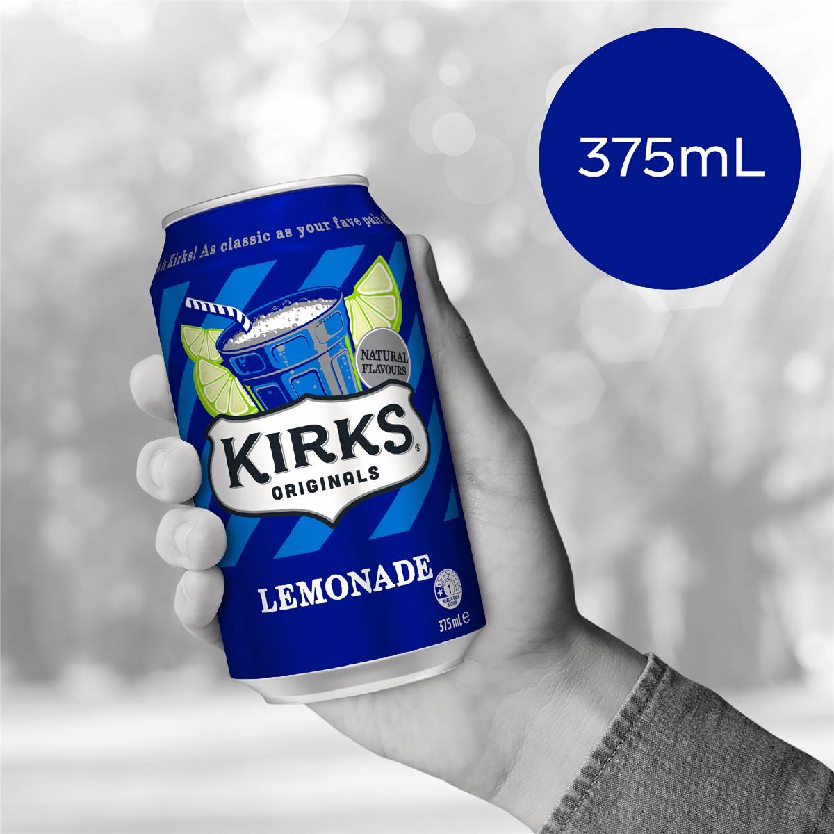 Kirks Lemonade Cans 10x375ml pack | Woolworths