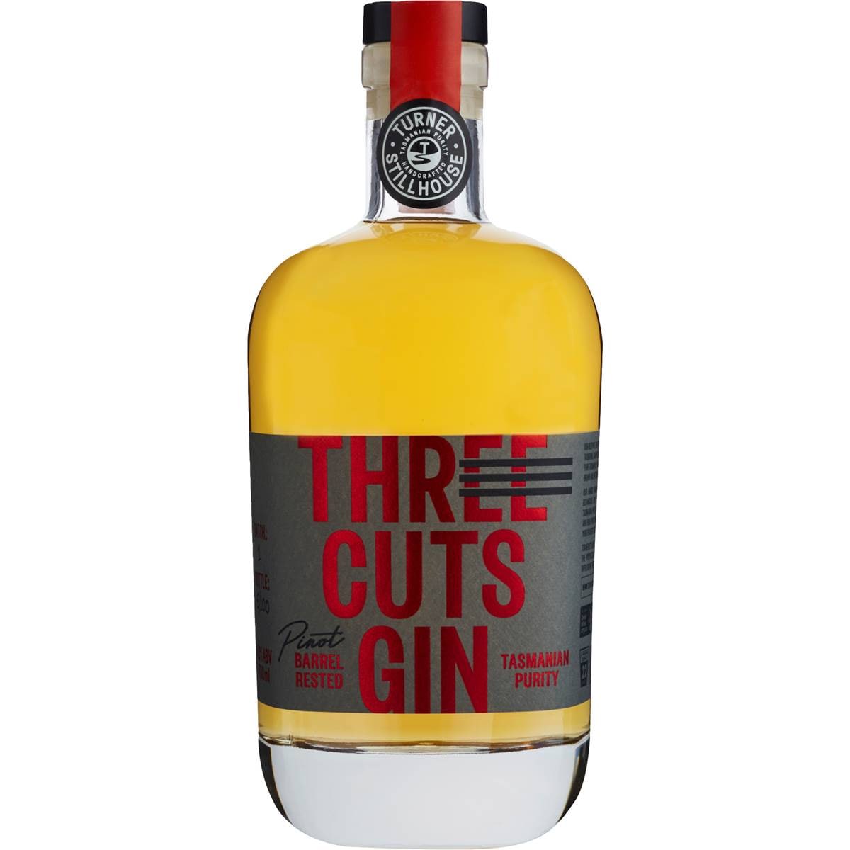 Turner Stillhouse Three Cuts Pinot Barrel Rested Gin 500ml | Woolworths