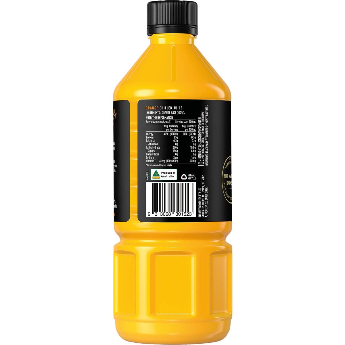 Original Juice Orange Juice 600ml | Woolworths
