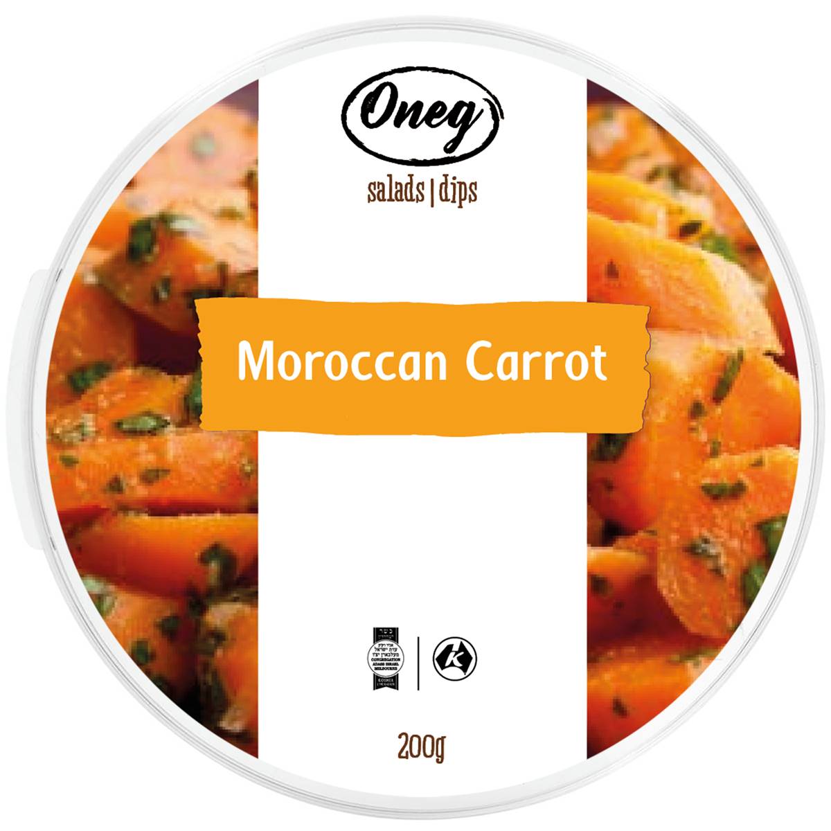 Oneg Moroccan Carrot 220g | Woolworths