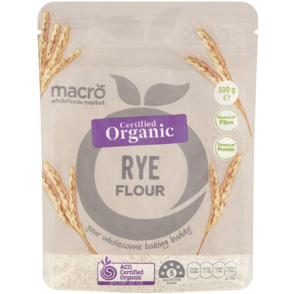 Macro Organic Rye Flour 300g | Woolworths Macro Organic Rye Flour 300g | Woolworths