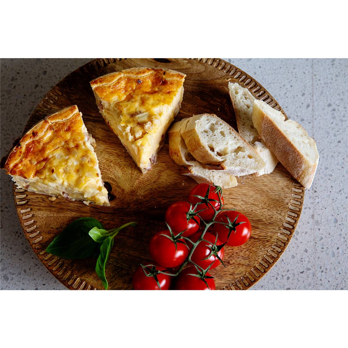 Hedy's Fresh Quiche Lorraine Chilled Meal 1.1kg | Woolworths