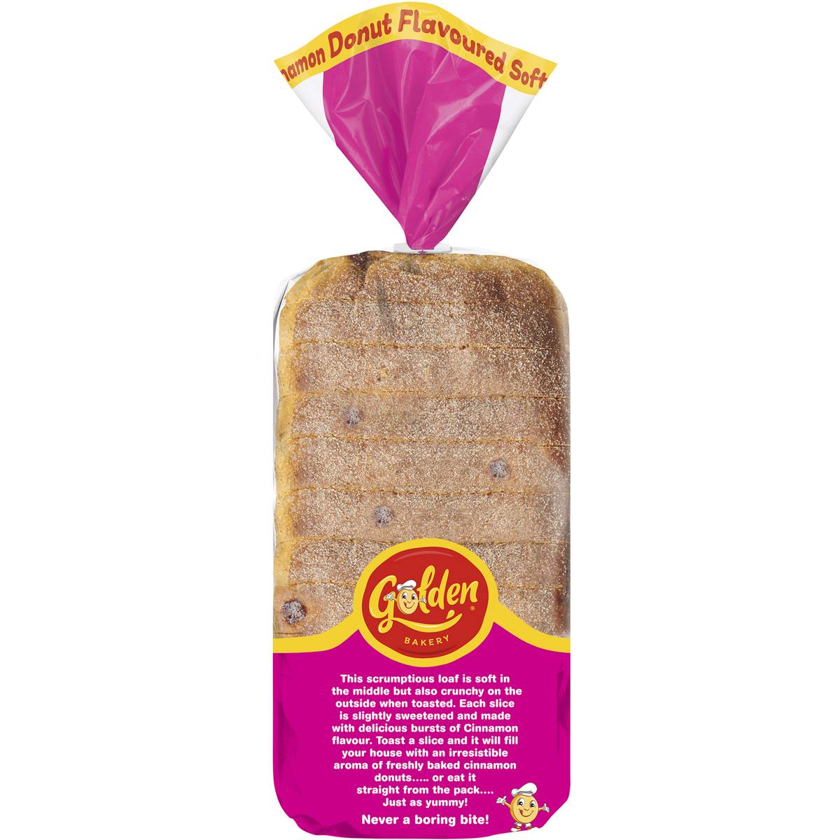 Golden Cinnamon Donut Loaf Soft Loaf 600g | Woolworths