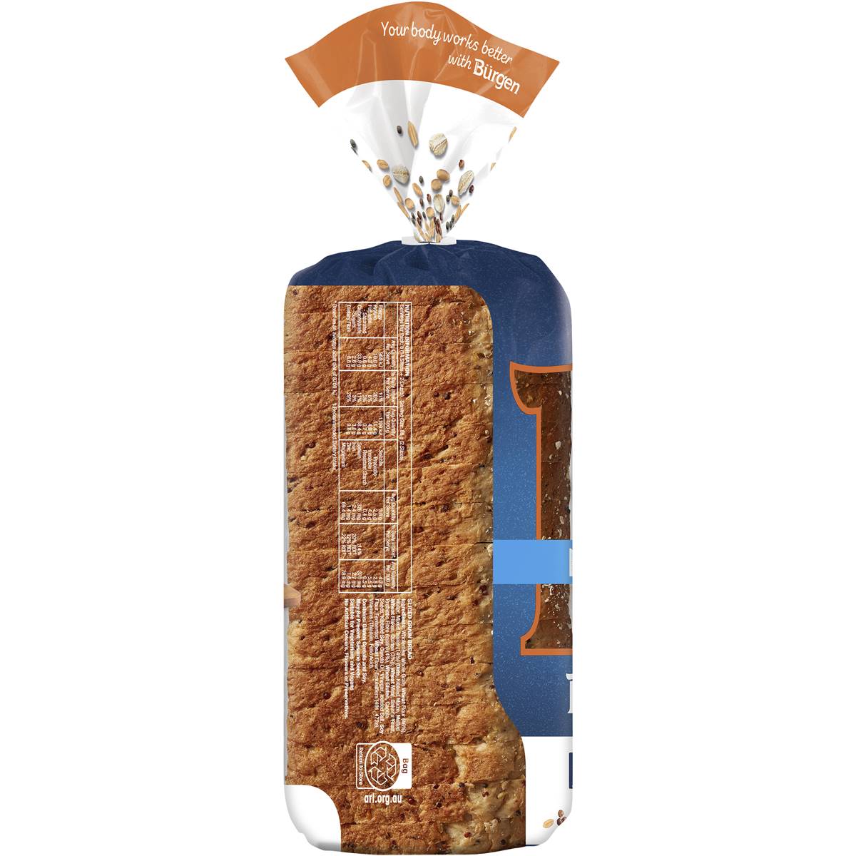 Burgen Prebiotic Whole Grains And Quinoa Loaf 700g Woolworths