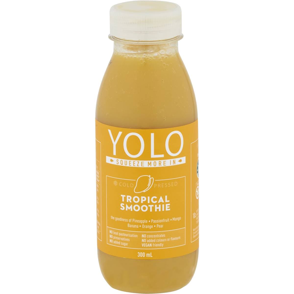 Yolo Tropical Smoothie 300ml | Woolworths