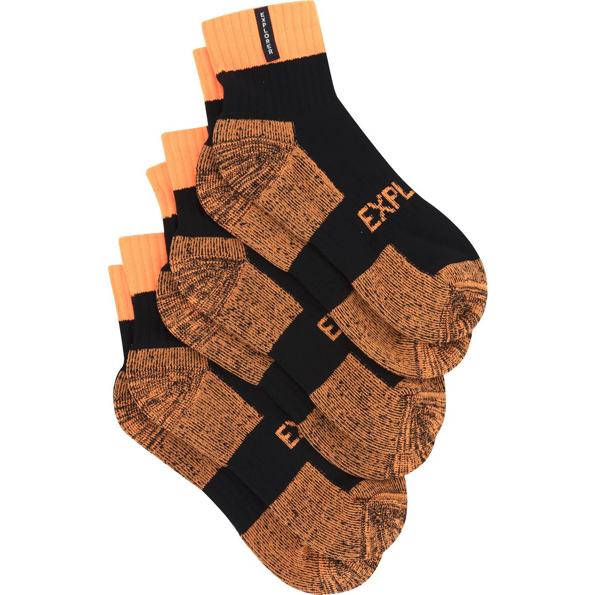 Bonds Explorer Everyday Value Tough Crew Socks Size 11-14 Assorted 3 ...