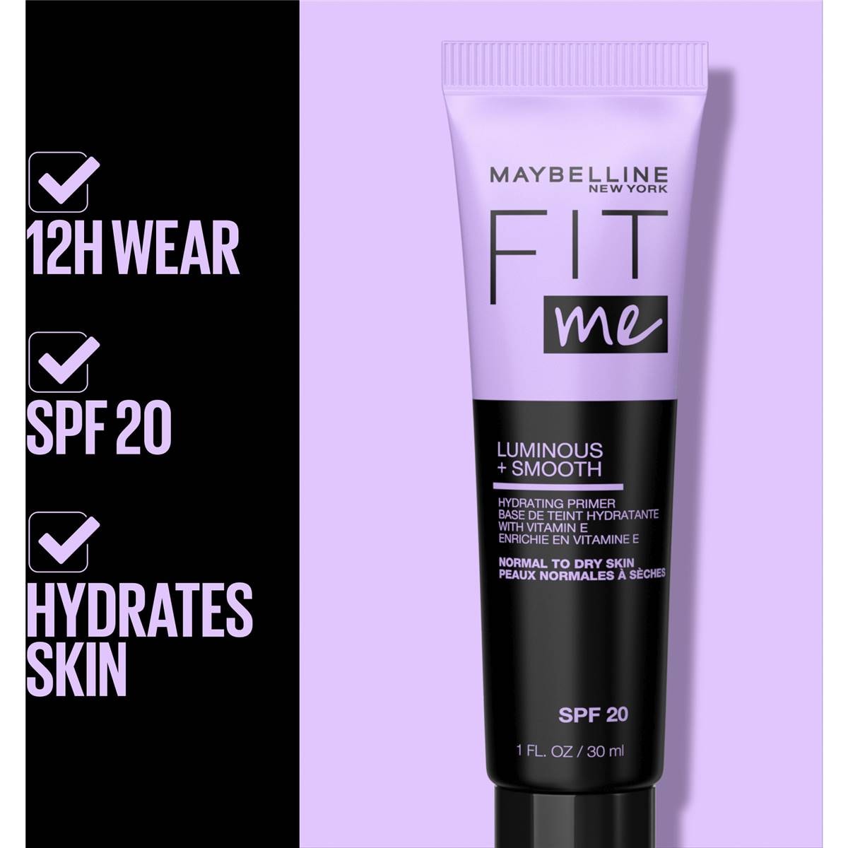 Maybelline Fit Me Matte Poreless Primer 30ml | Woolworths