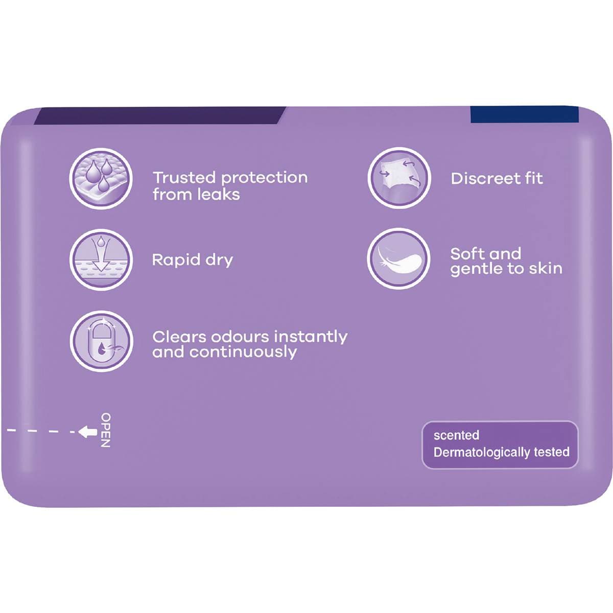 Always Discreet Incontinence Underwear Super Night Pant M 9 Pack ...