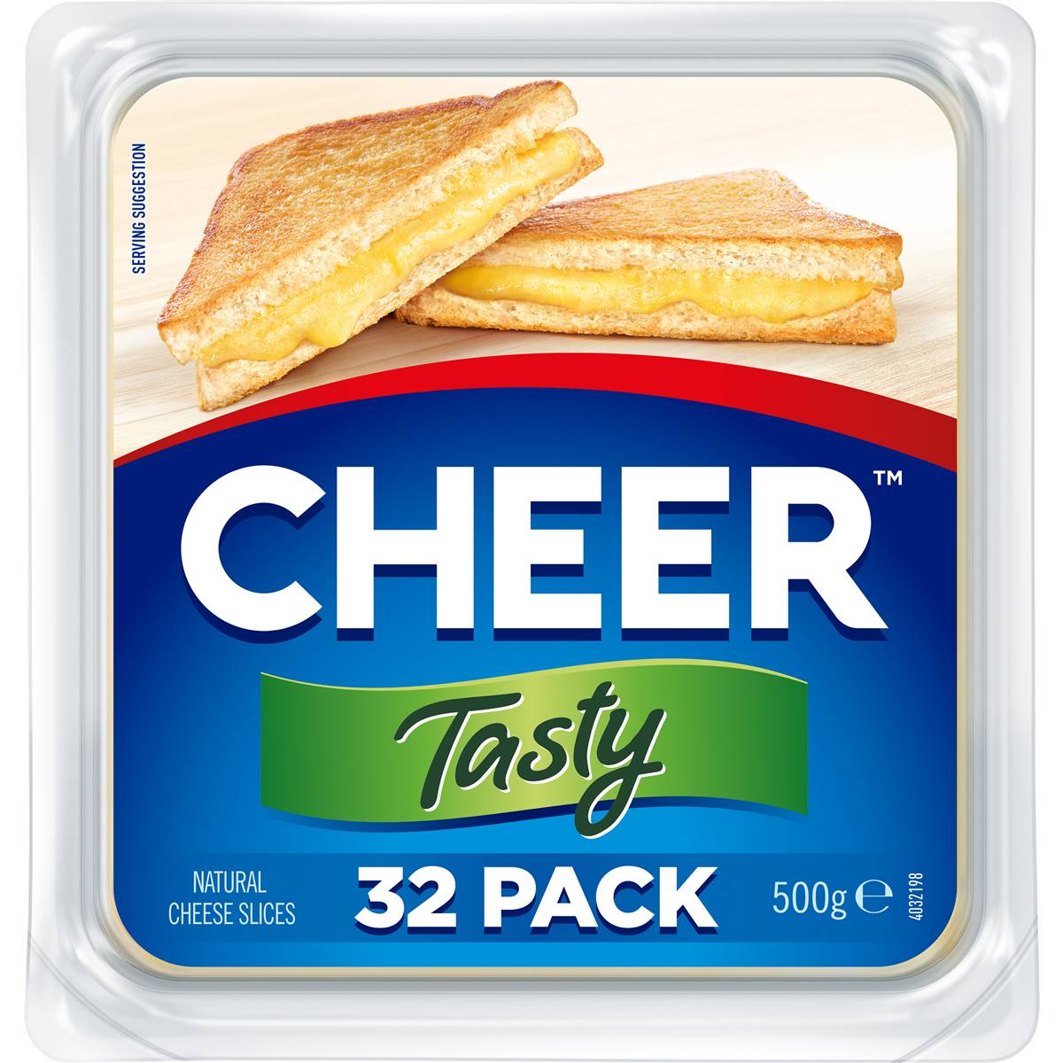 Cheer Cheese Slices Tasty 500g | Woolworths