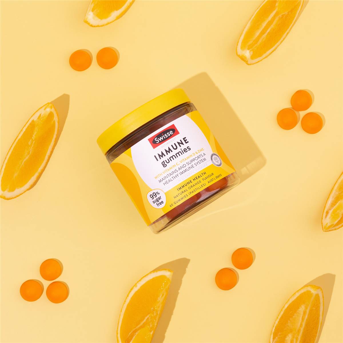 Swisse Ultiboost Immune Gummies For Immune System Support 60 Pack ...