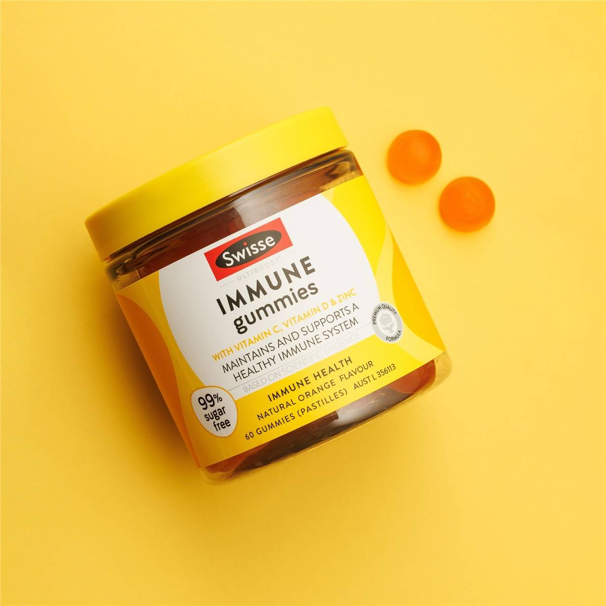 Swisse Ultiboost Immune Gummies For Immune System Support 60 Pack ...