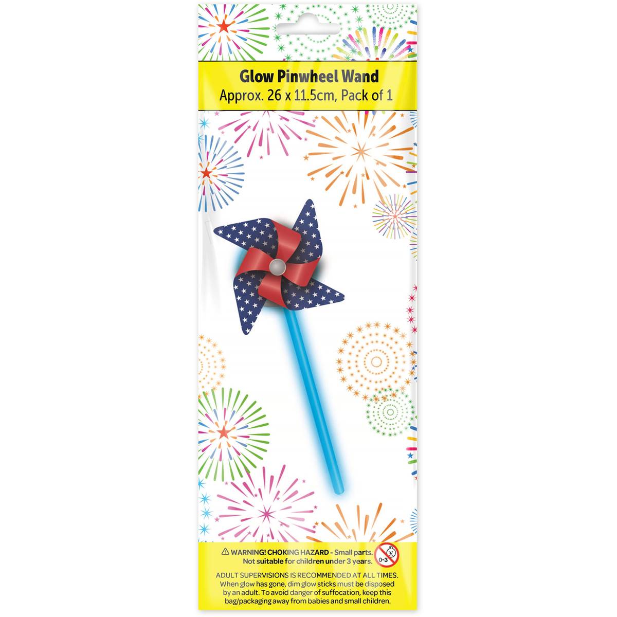 Woolworths Glow Pinwheel Wand Each | Woolworths
