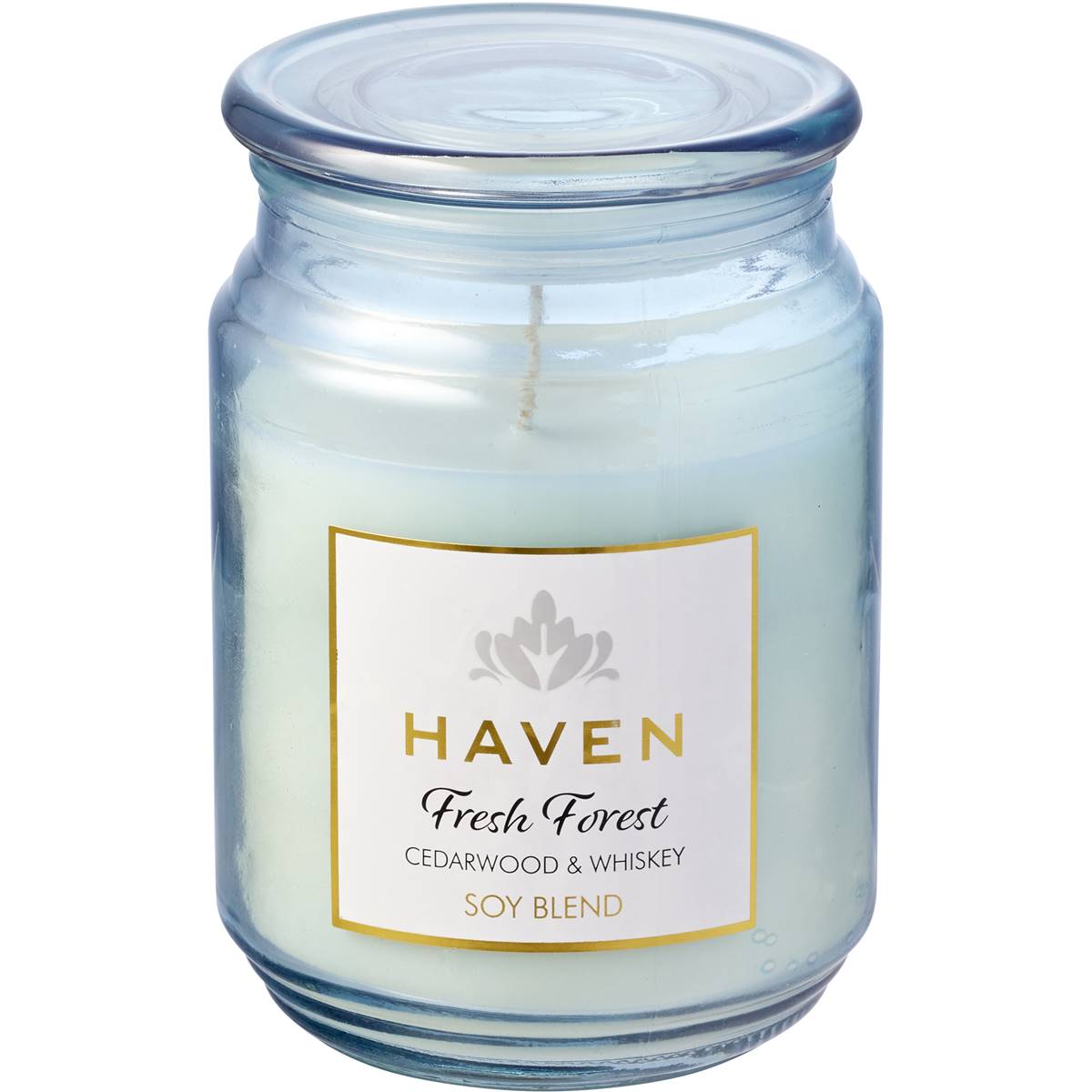 Haven Fresh Forest Soy Blend Candle Each | Woolworths