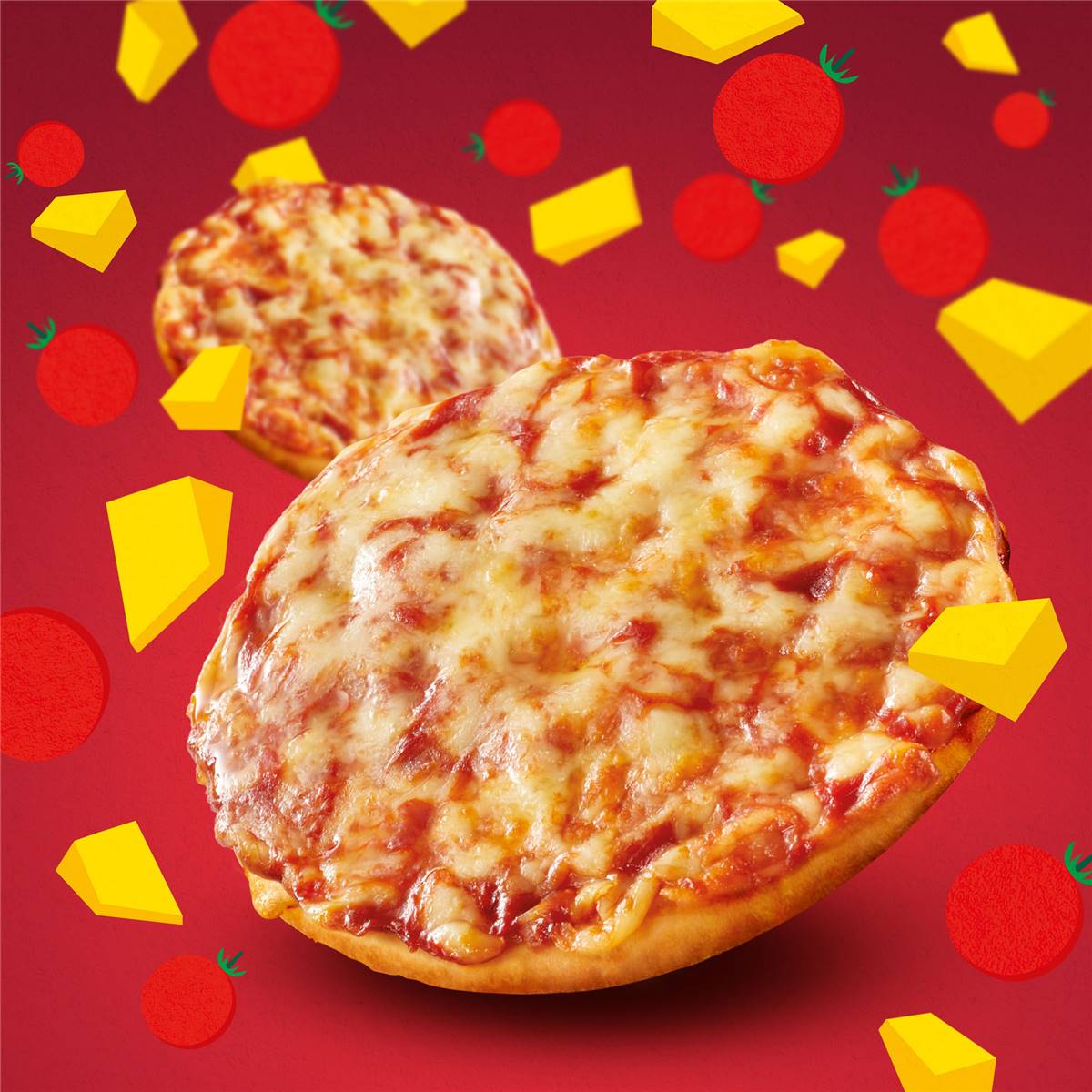 Mccain Lil Pizzas Snacks Cheesy Margherita 4 Pack | Woolworths