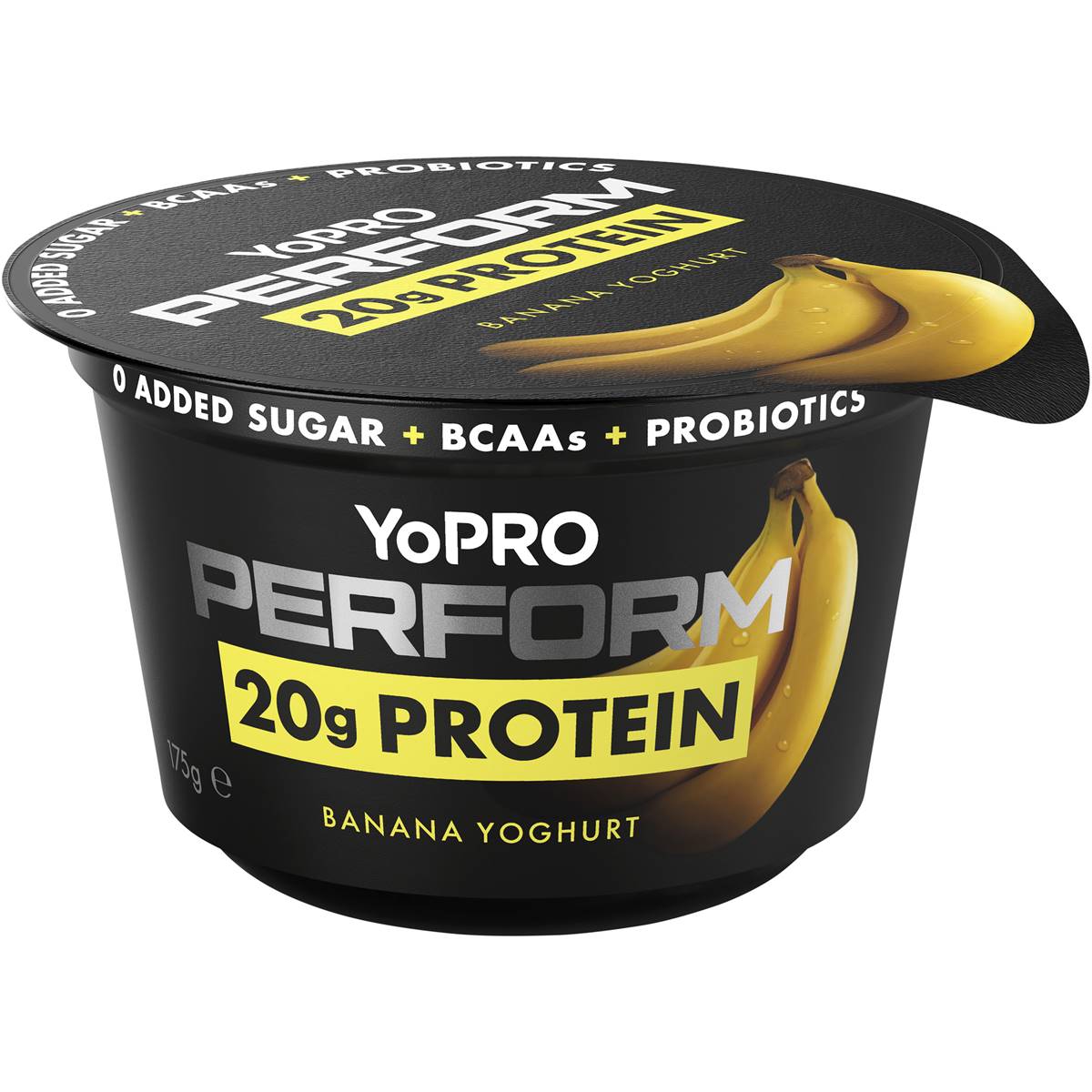 Yopro Perform High Protein Yoghurt No Added Sugar Banana 175g | Woolworths