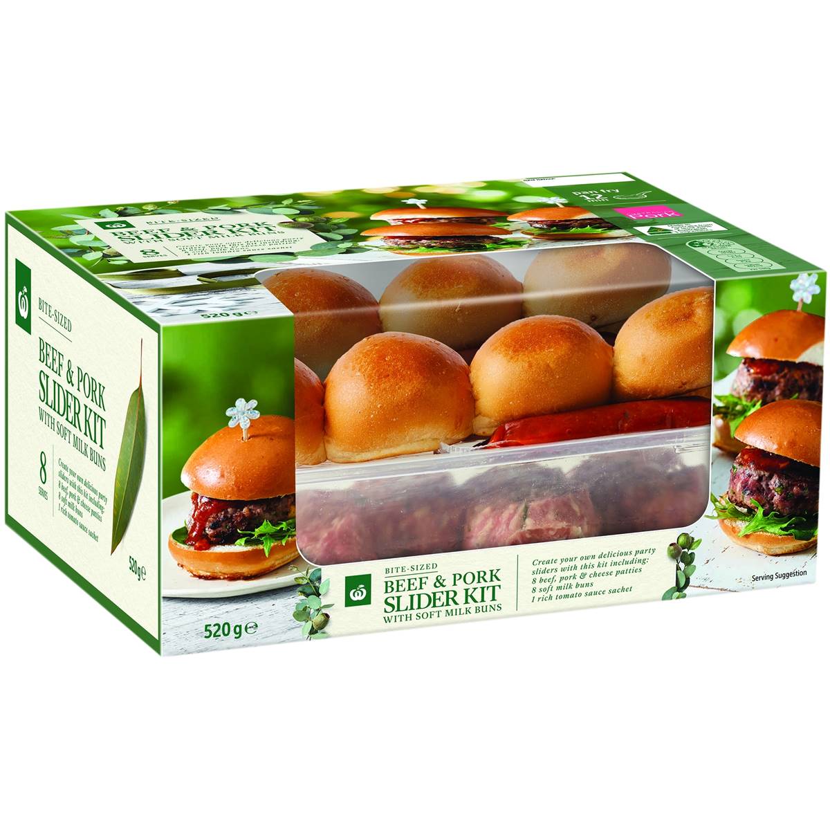 Woolworths Christmas Slider Kit With Tomato Sauce 520g | Woolworths