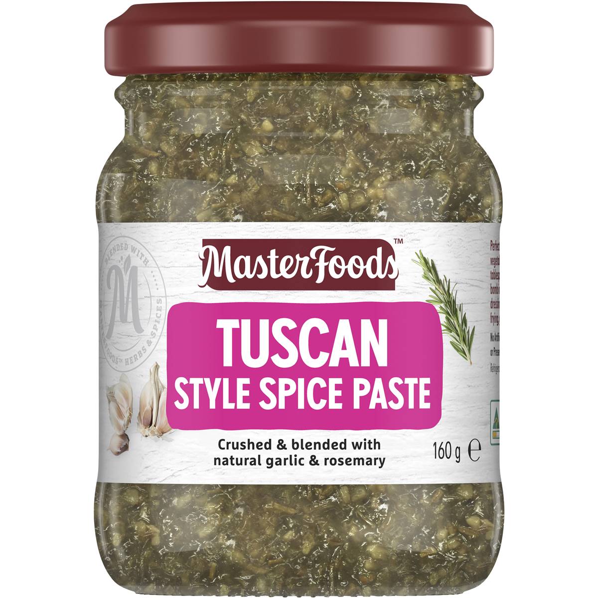 Masterfoods Tuscan Style Spice Paste 160g | Woolworths
