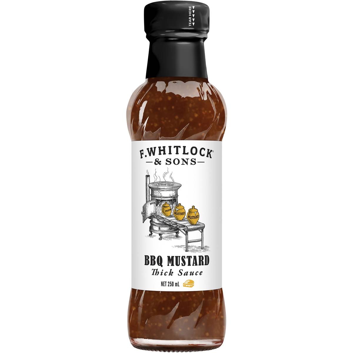 F. Whitlock & Sons Barbecue Bbq Mustard Thick Sauce 250ml | Woolworths