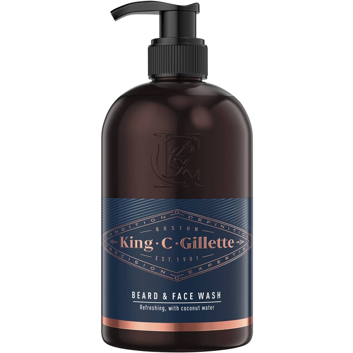 Gillette King C Beard & Face Wash 350ml | Woolworths