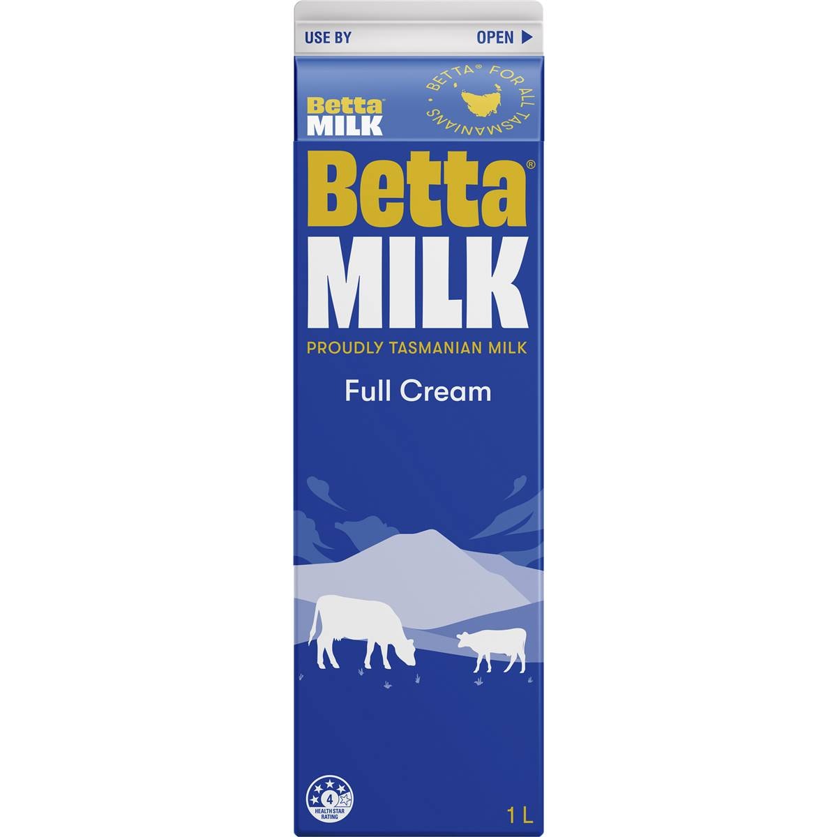 Betta Full Cream Milk 1l | Woolworths