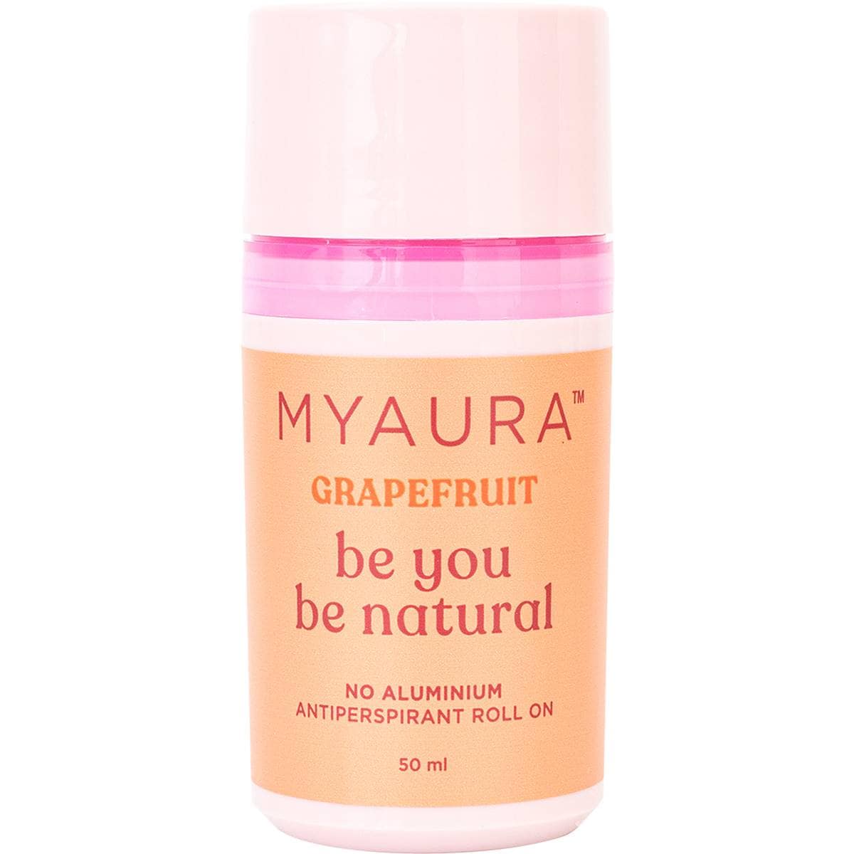 Myaura Antiperspirant Roll On Deodorant Grapefruit 50ml | Woolworths
