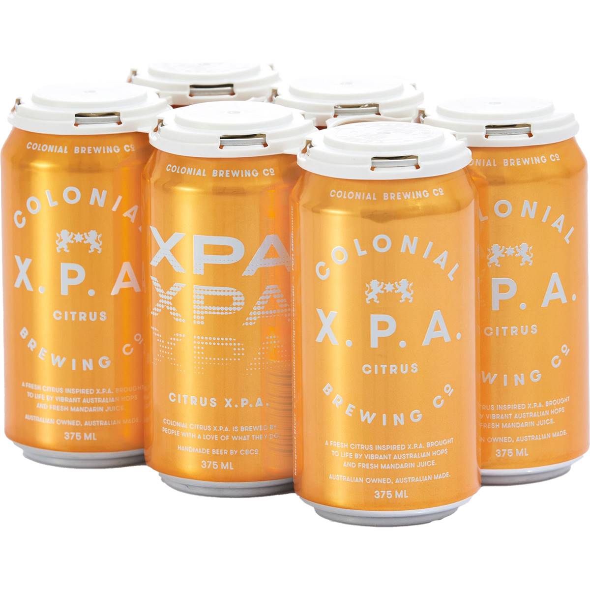 Colonial Brewing Co. Citrus Xpa Can 375ml | Woolworths