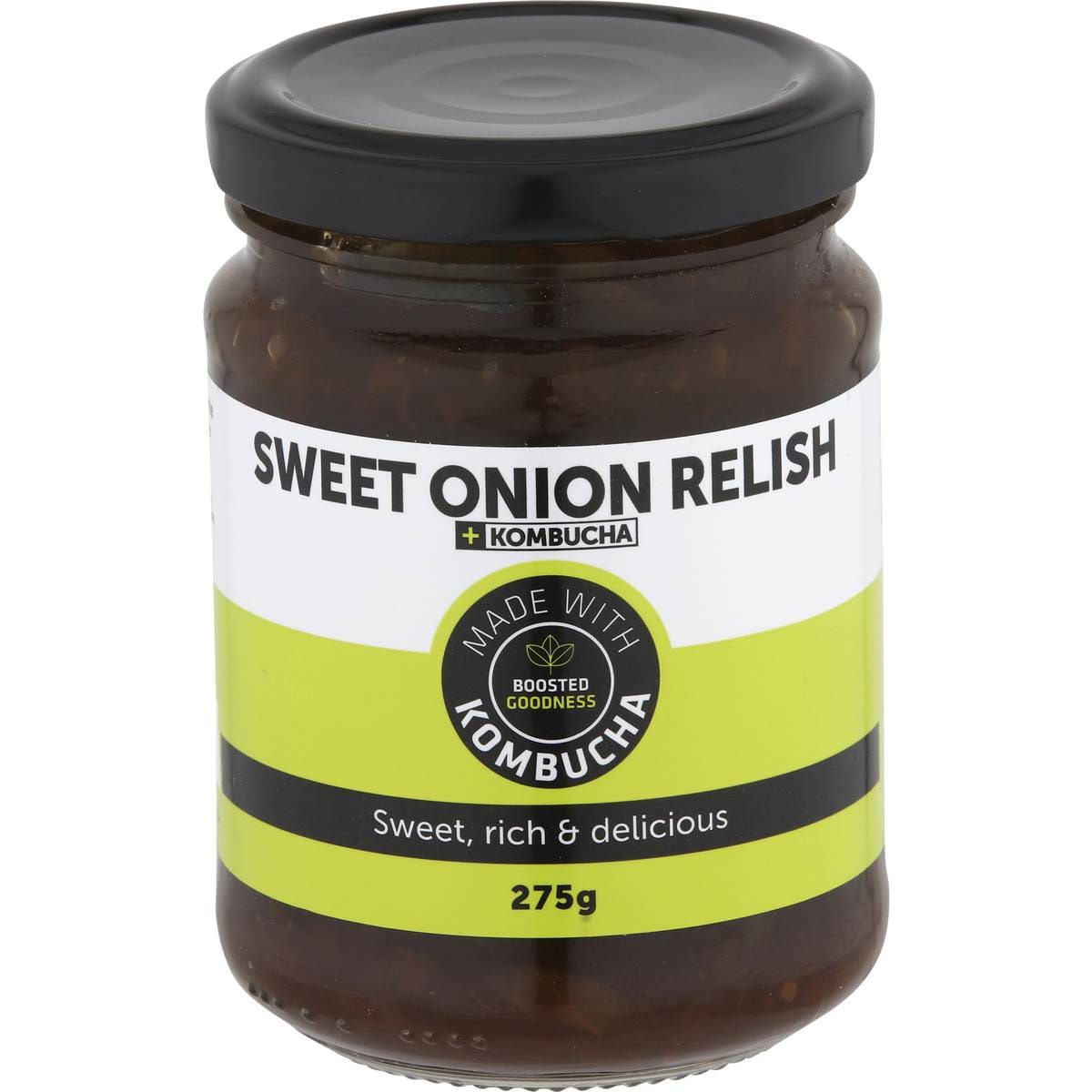 Made With Kombucha Sweet Onion Relish 275g | Woolworths