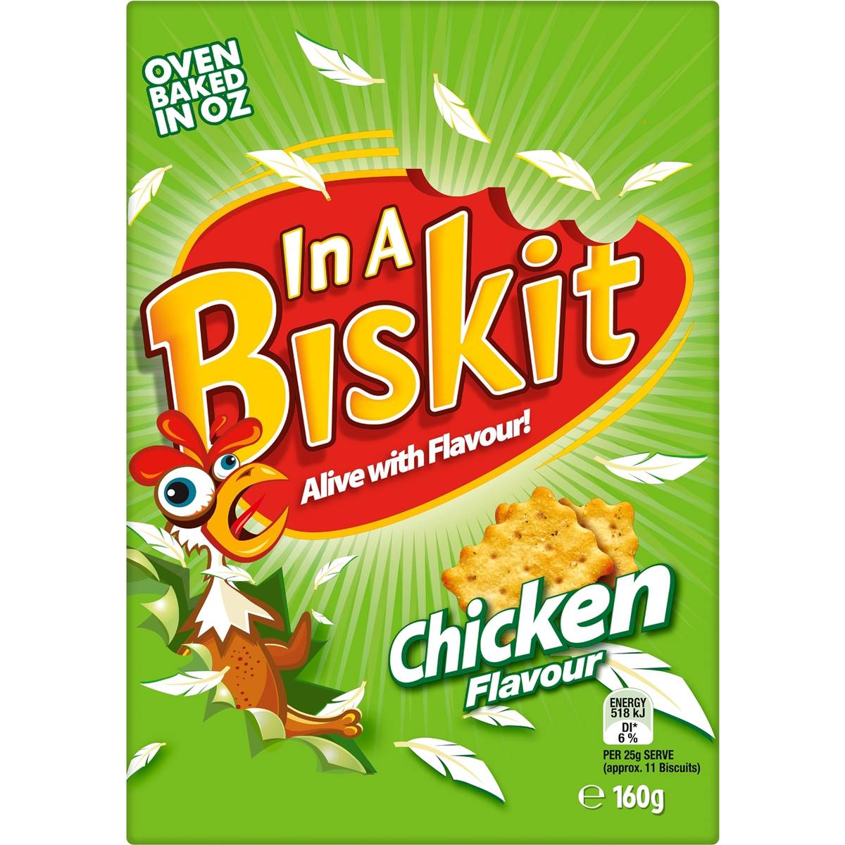 In A Biskit Chicken Crackers 160g | Woolworths