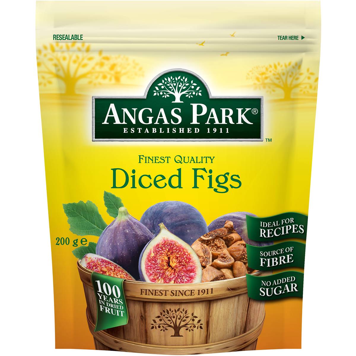 Angas Park Diced Figs 200g | Woolworths