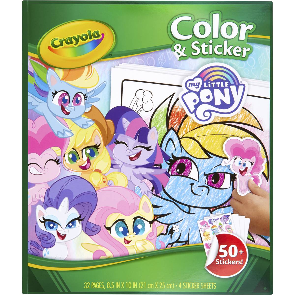 Crayola Color & Sticker My Little Pony Each | Woolworths