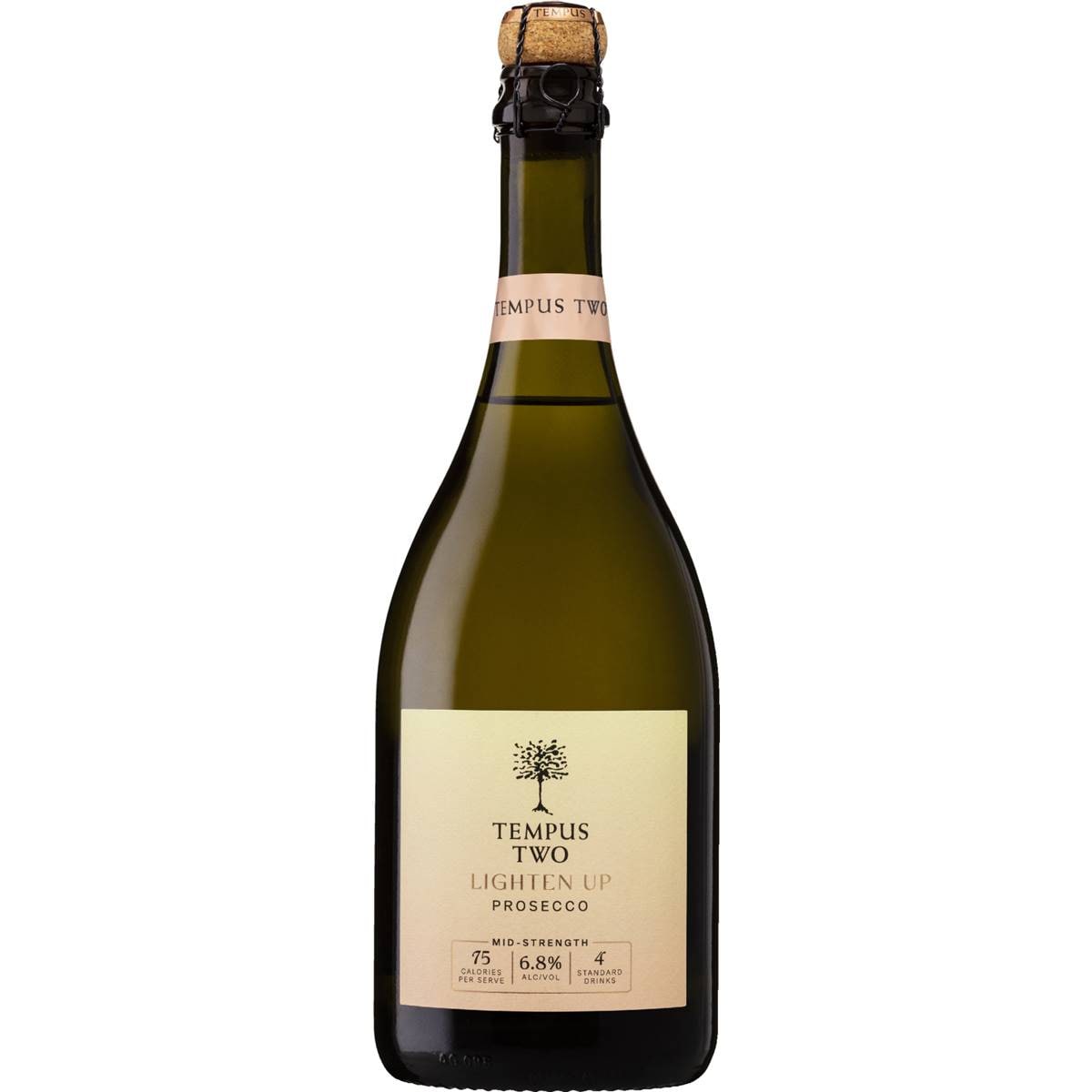 Tempus Two Lighten Up Prosecco Bottle 750ml | Woolworths