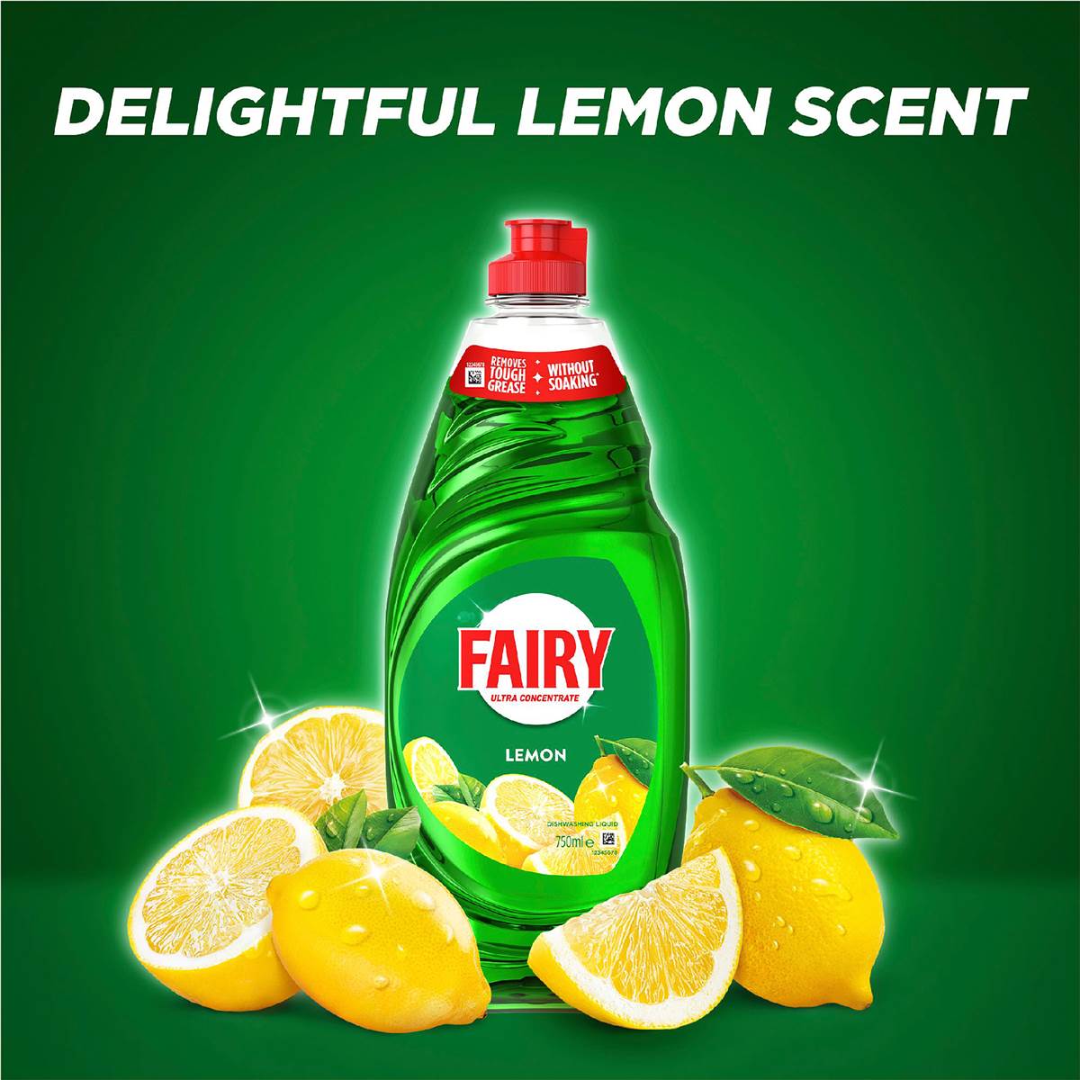 Fairy Ultra Concentrate Lemon Dishwashing Liquid 800ml | Woolworths