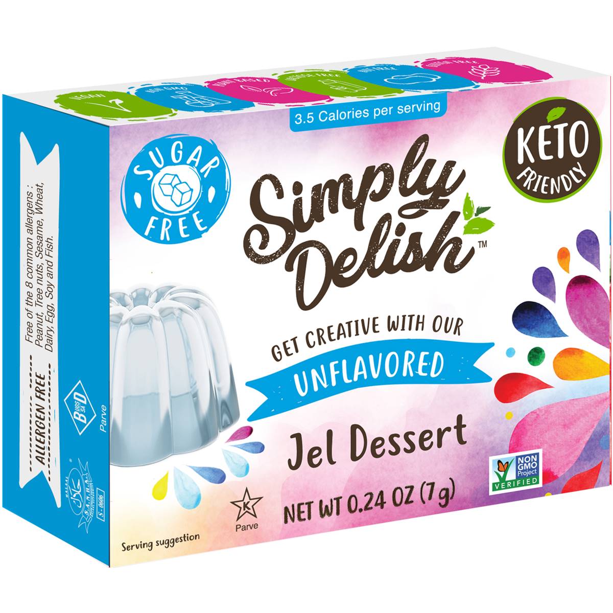 Simply Delish Unflavored Jel Dessert 7g | Woolworths