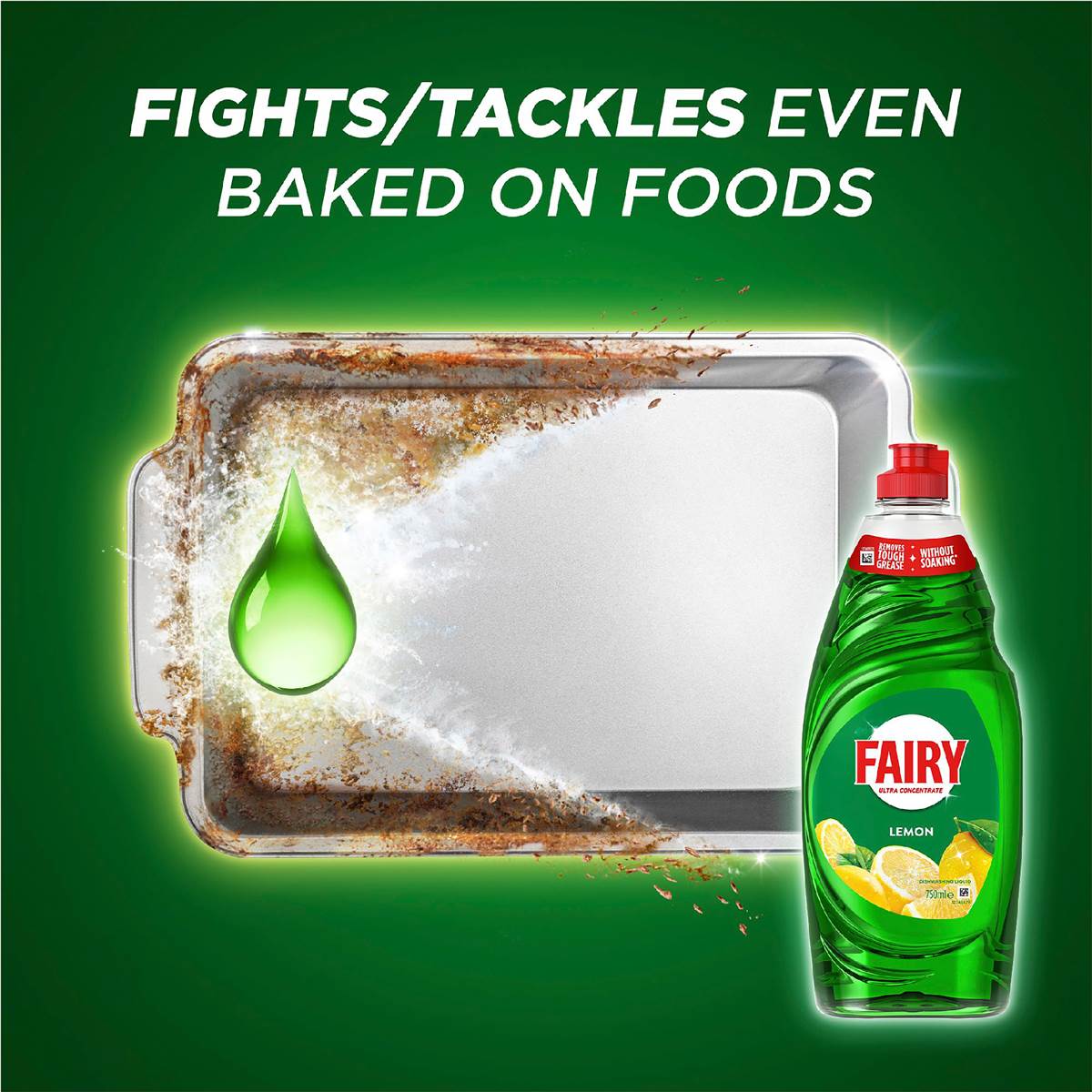 Fairy Ultra Concentrate Original Dishwashing Liquid 800ml | Woolworths