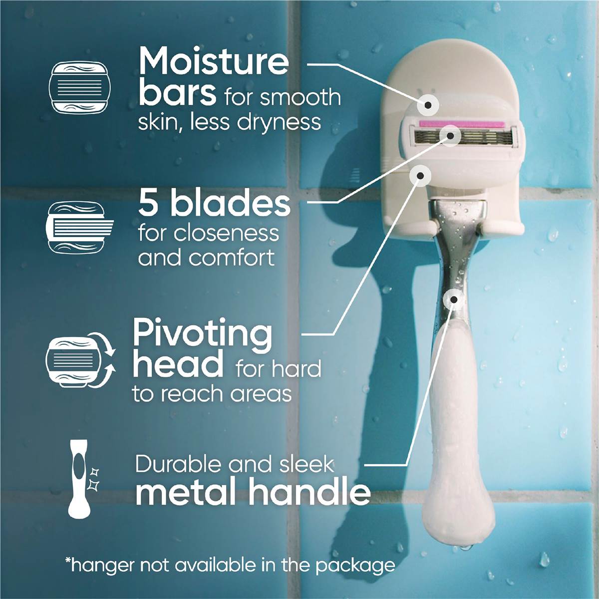 Gillette Venus Comfortglide Sugarberry Razor With 2 Razor Blades Each ...