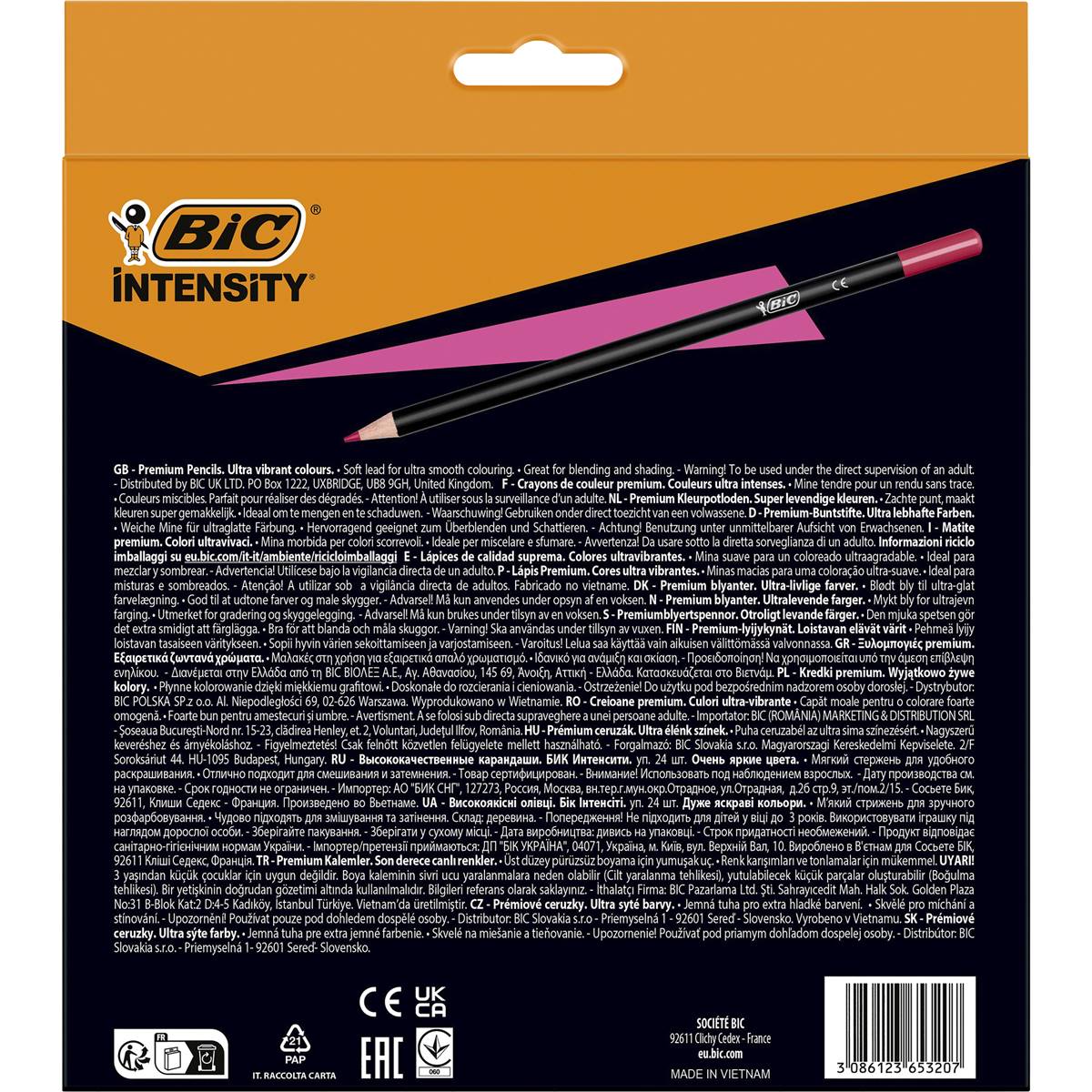 Bic Intensity Colouring Pencils 24 Pack | Woolworths