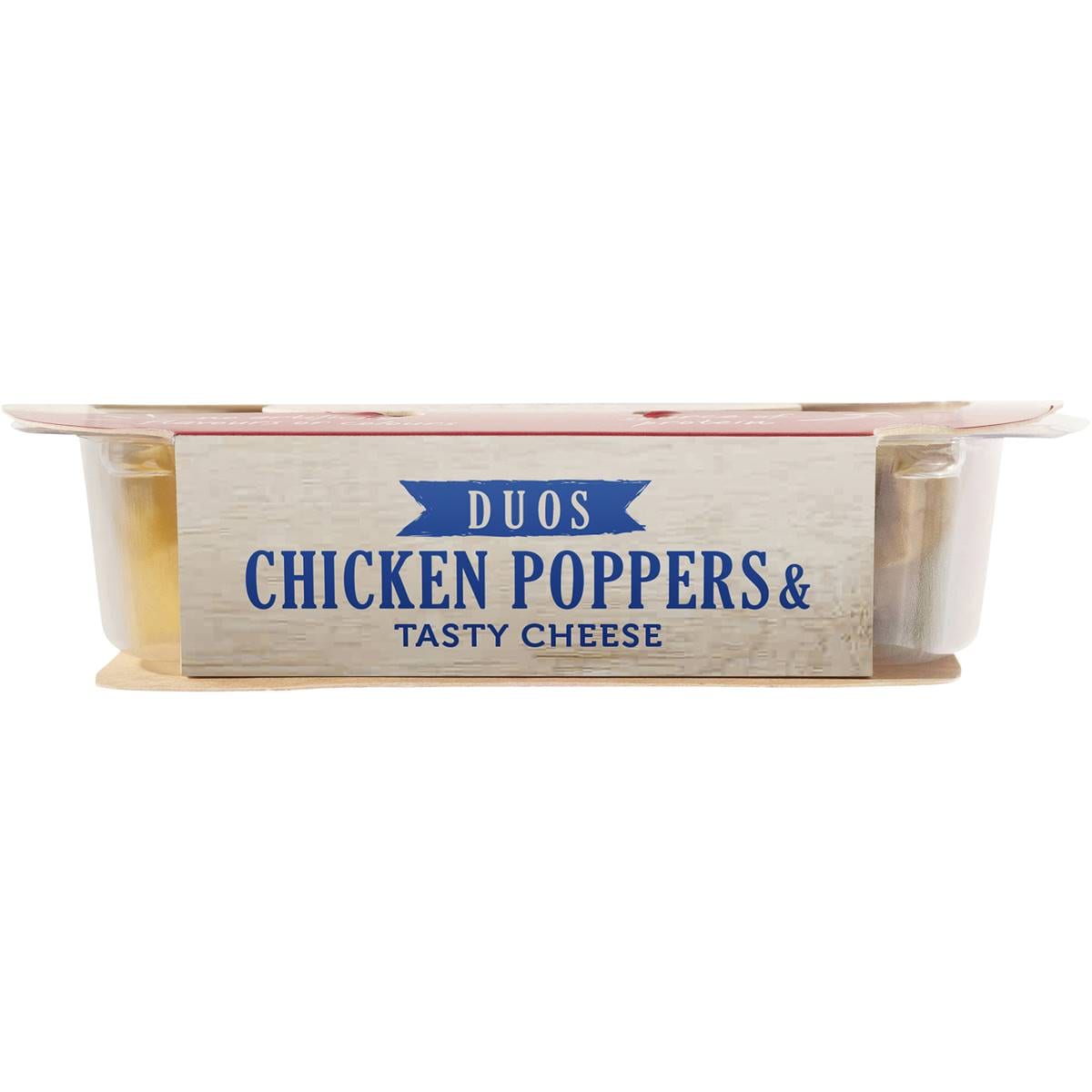 Primo Duos Chicken Poppers & Tasty Cheese 60g | Woolworths
