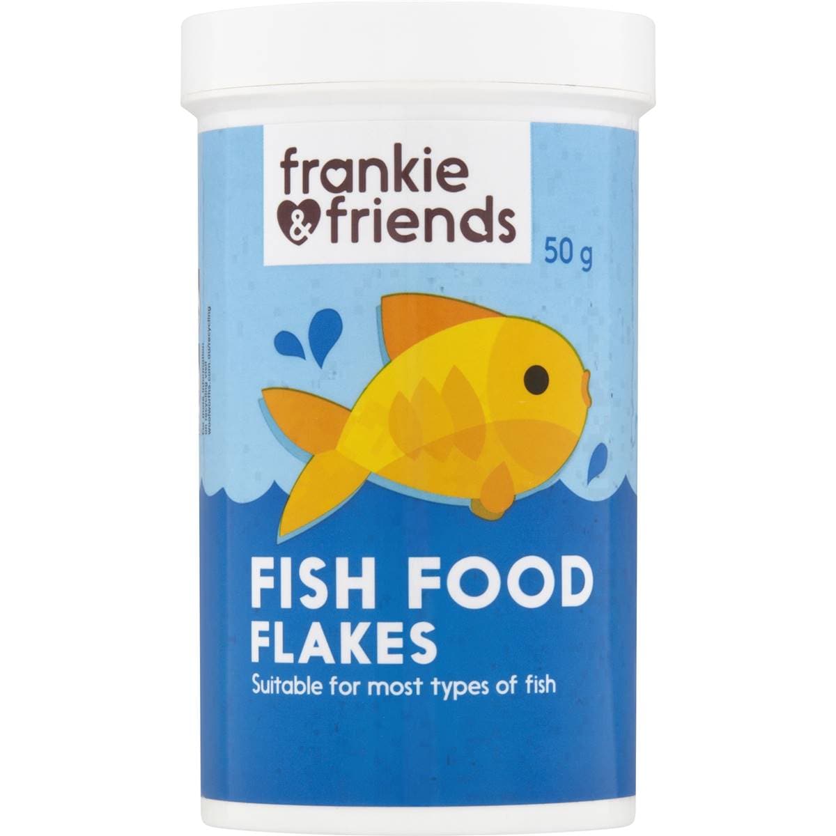 Frankie & Friends Fish Food Flakes 50g | Woolworths