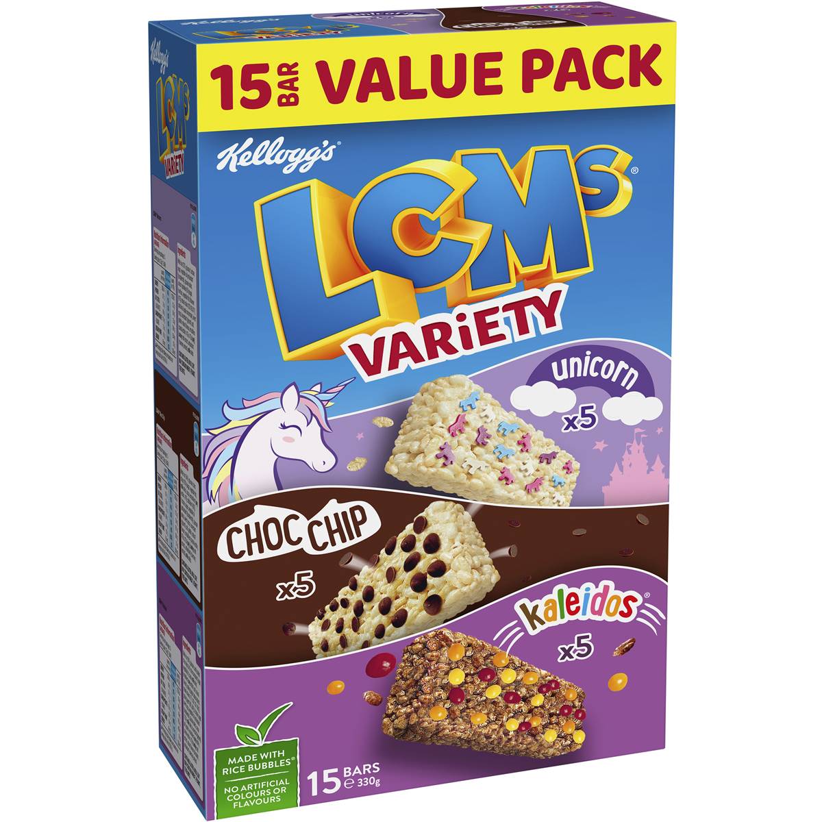 Kellogg's Lcms Variety Snack Bars 15 Pack | Woolworths
