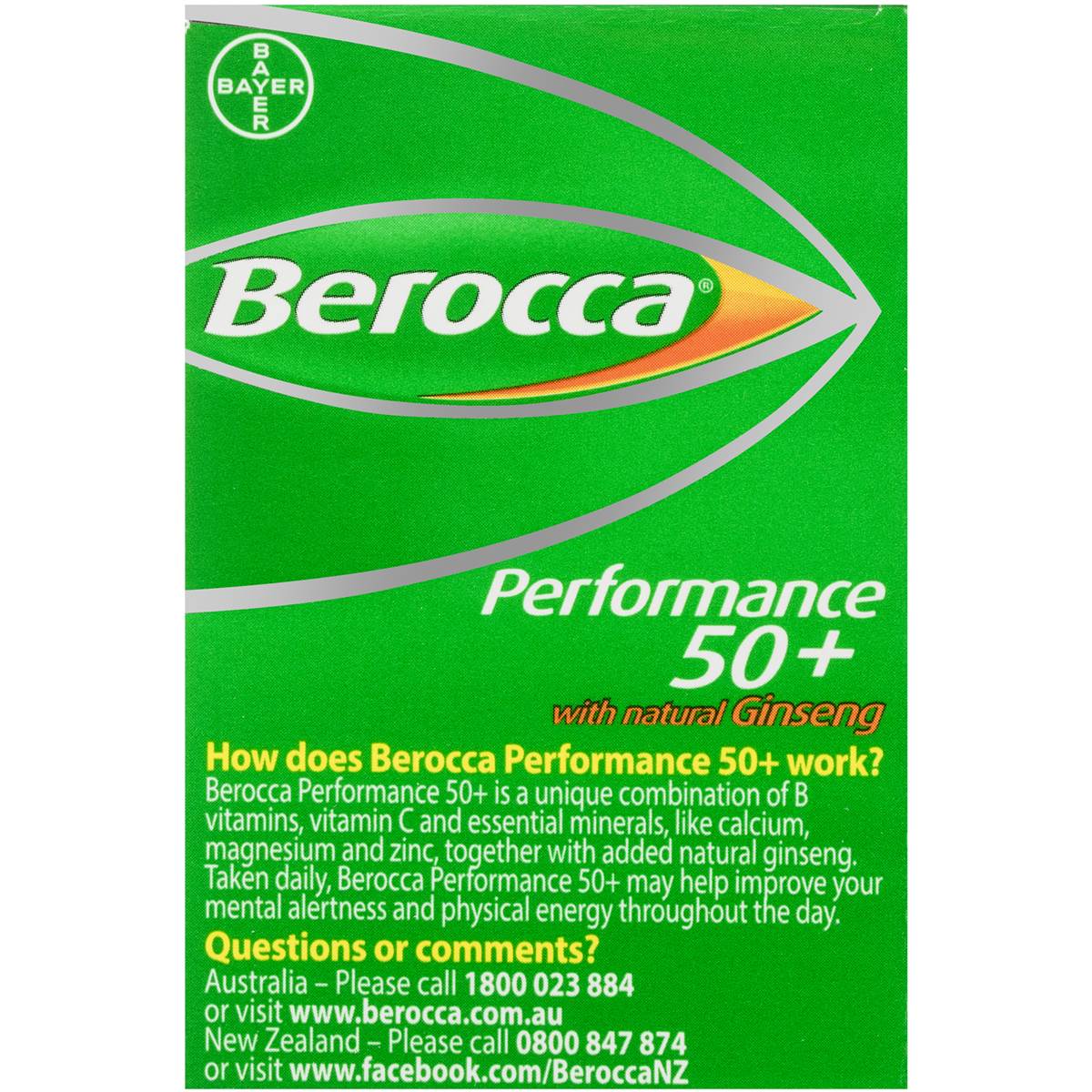 Berocca Performance Tablets 30pk | Woolworths