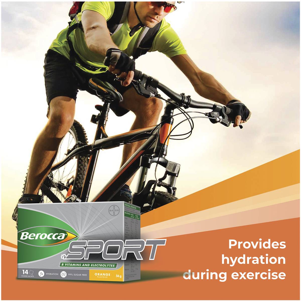 Berocca Sport Powder Sachets 14 Pack | Woolworths