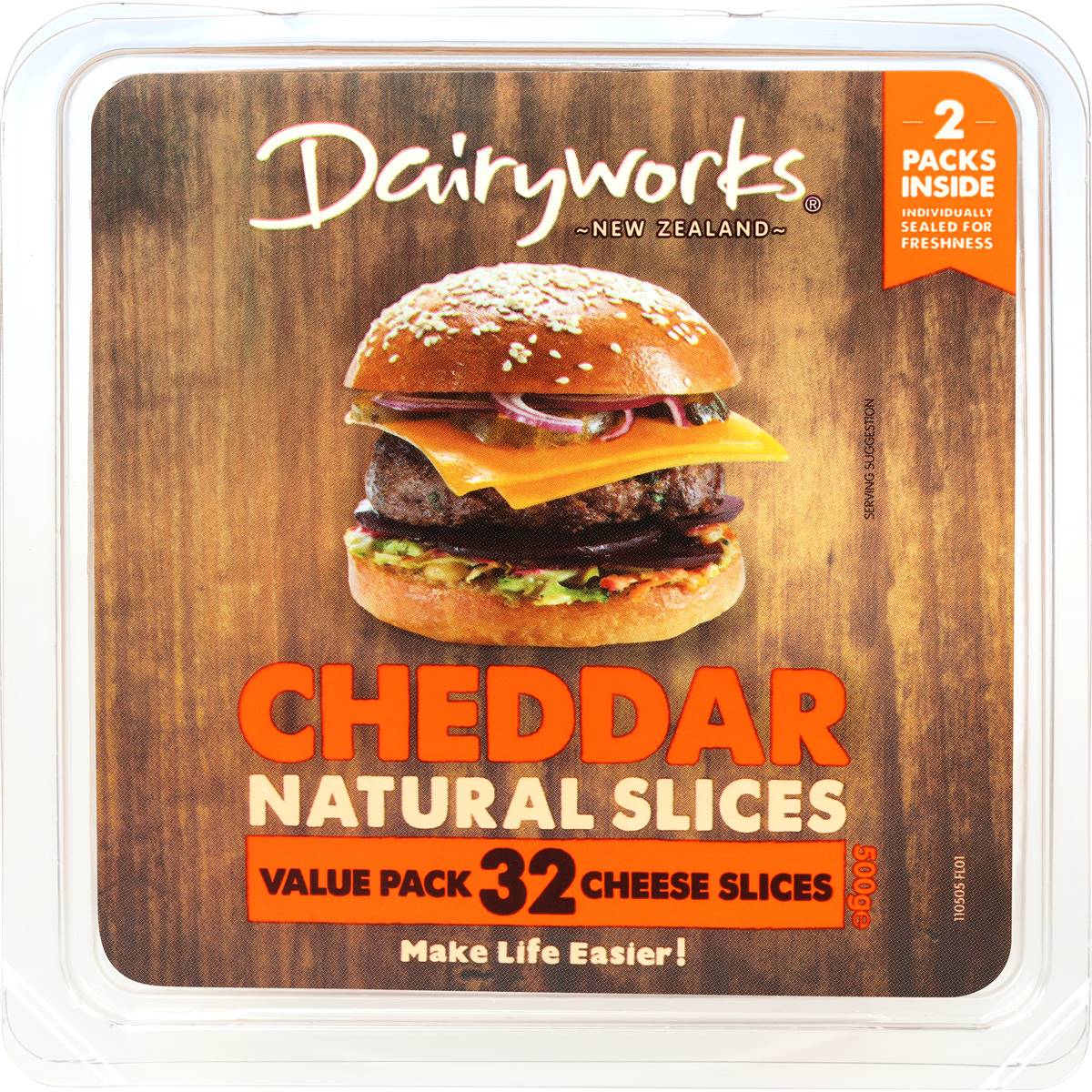 Dairyworks Cheddar Cheese Burger Slices 200G at Teresa Hooker blog