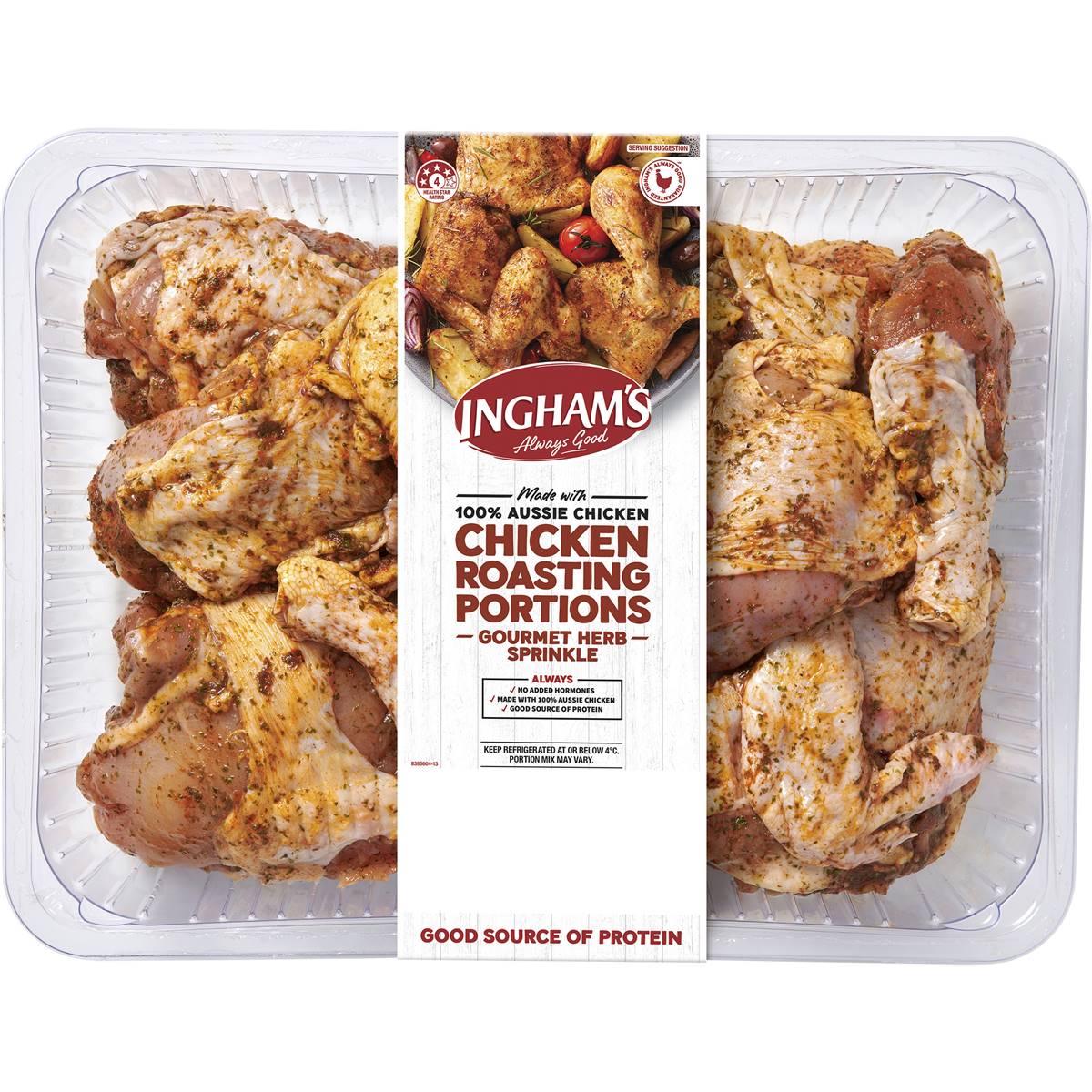Ingham's Chicken Portion Pieces Gourmet Roasting 1.5kg - 2kg | Woolworths