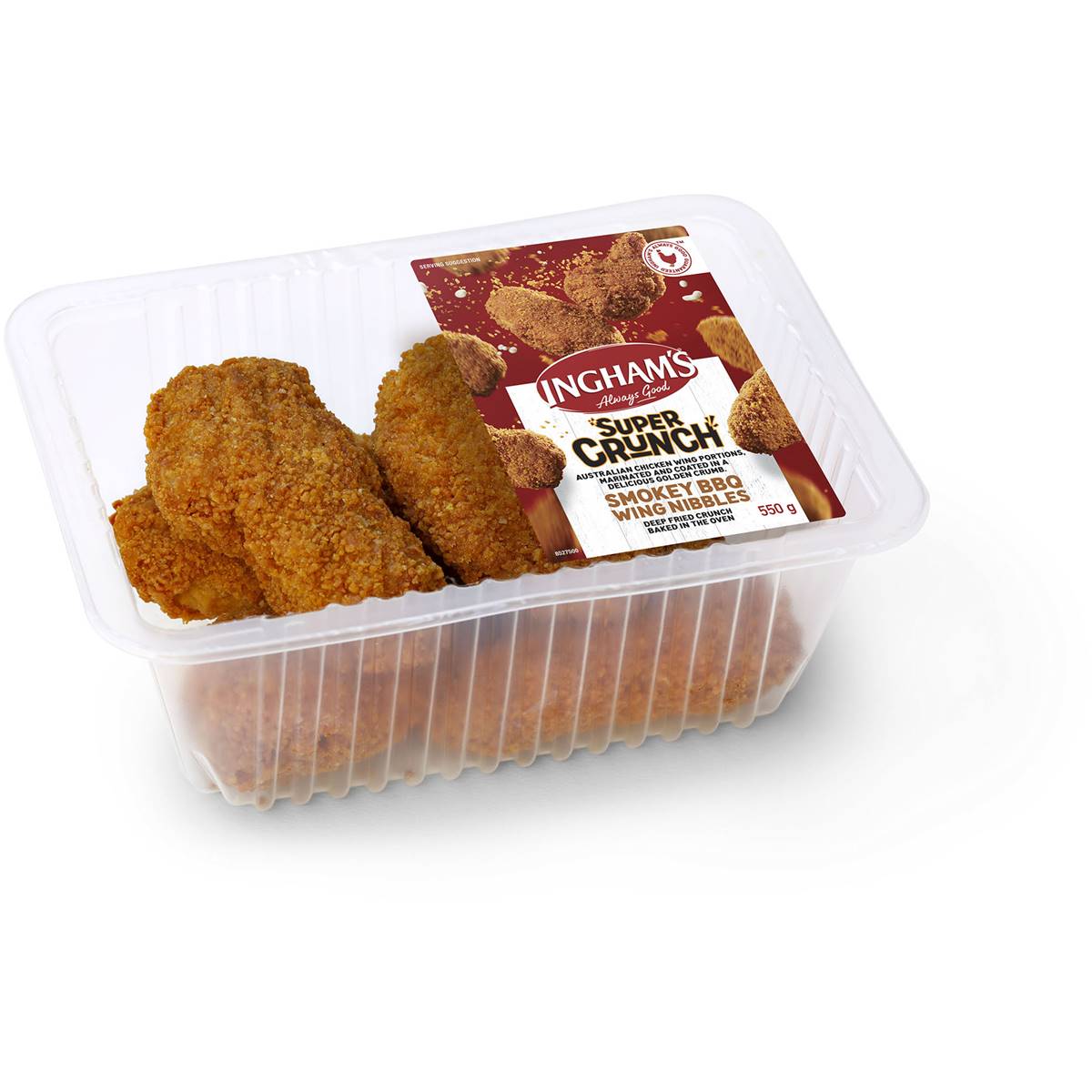 Super Crunch Smokey Bbq Wing Nibble 550g | Woolworths
